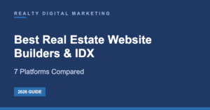 Best Real Estate Website Builders & IDX Providers (2026): 7 Compared ...
